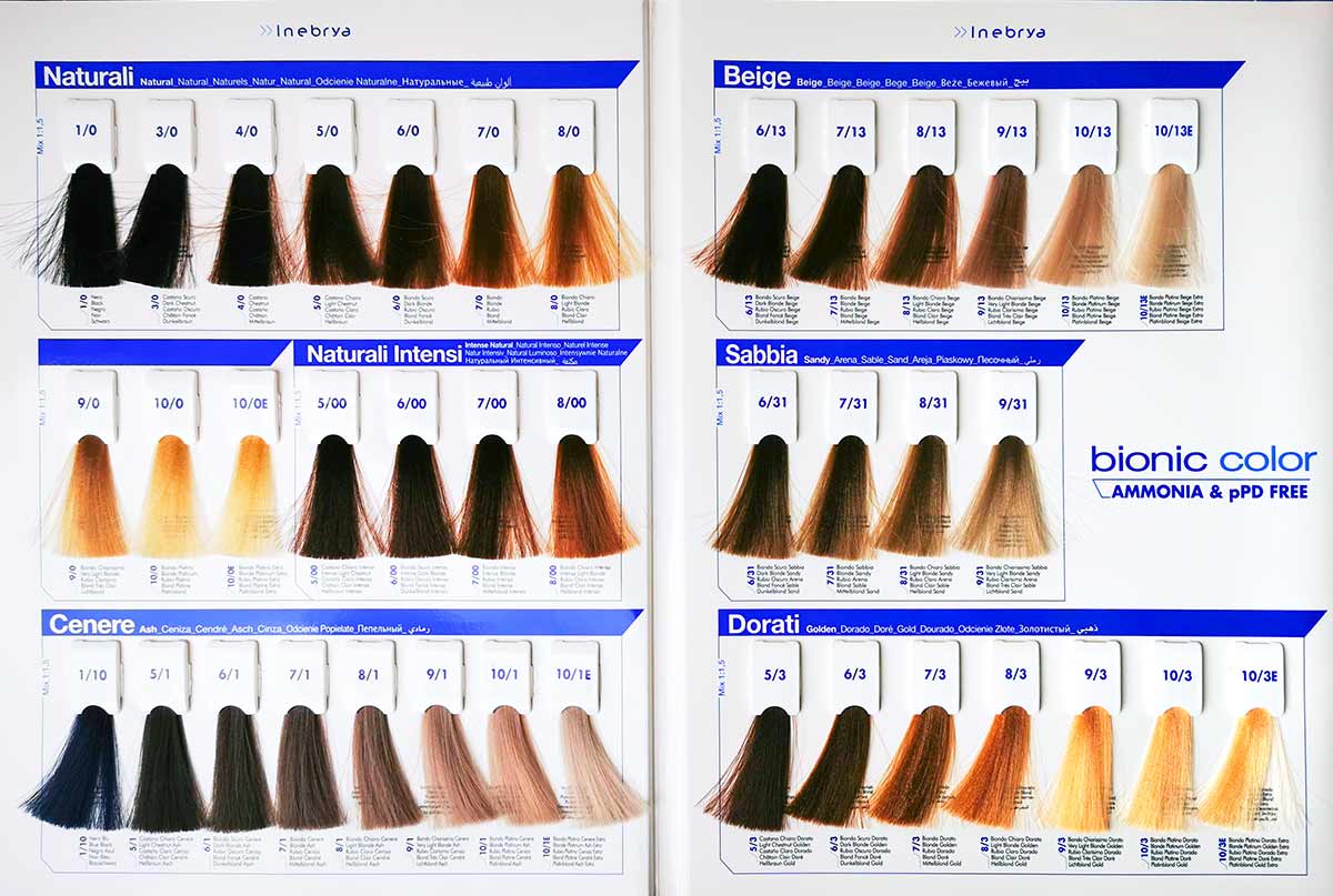 INEBRYA BIONIC COLORAZIONE - SENZA AMMONIACA | Elma Beauty Shop